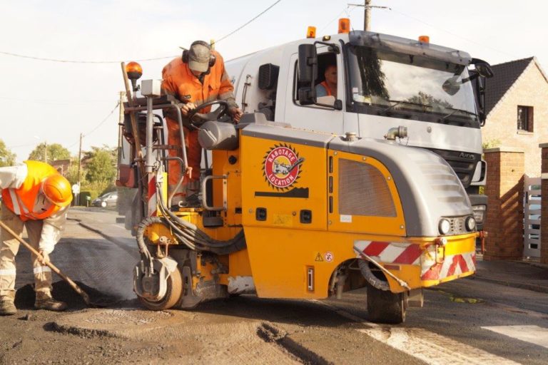 Raboteuse W350 | Rabotage location